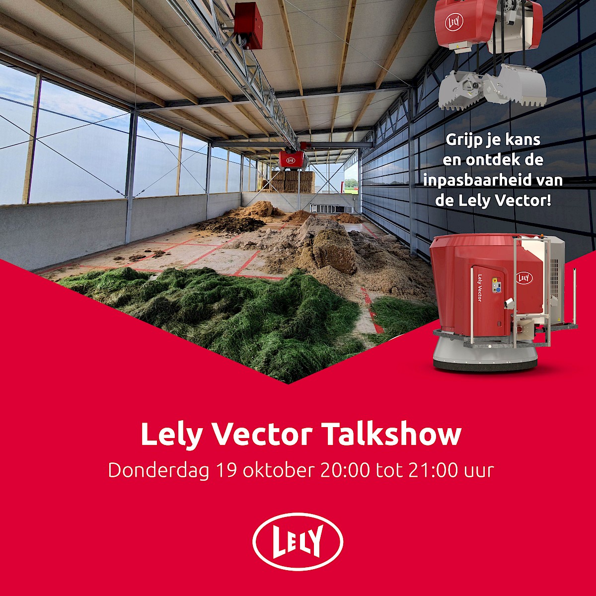 Lely Vector Talkshow | Landbouwagenda | De agenda voor agrarisch Nederland!